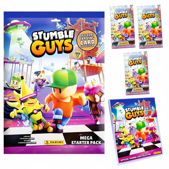 ALBUM NA KARTY STUMBLE GUYS 2 MEGA ZESTAW STARTOWY + 3 SASZETKI + 3 ...