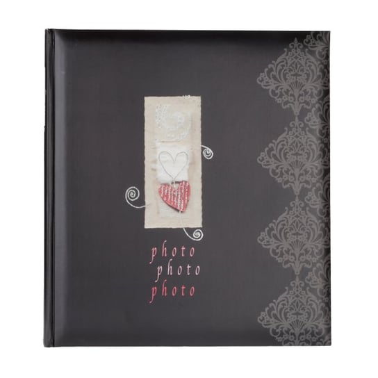 Album tradycyjny z pergaminem CZERWONE SERCE | białe strony | 60 stron ...