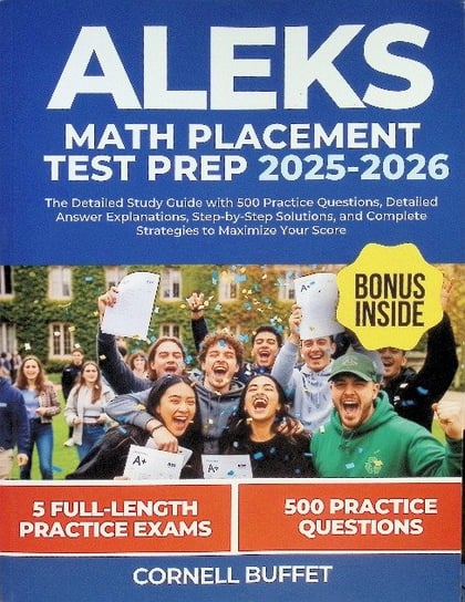 ALEKS Math Placement Test Prep - Opracowanie zbiorowe | Książka w Empik