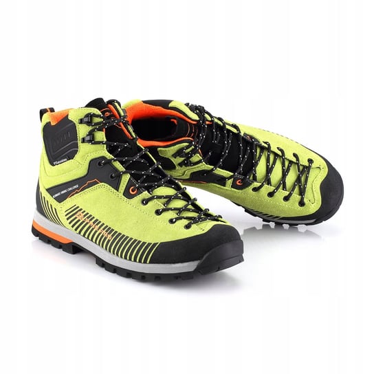 ALPINE PRO buty turystyczne wodoodporne skórzane Nevise limonka r.37 ...