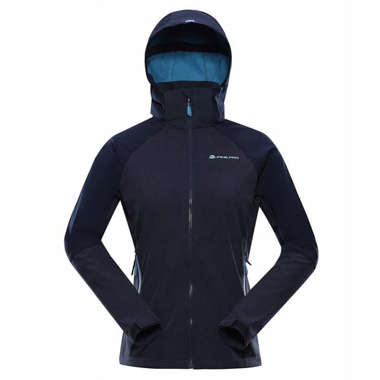 ALPINE PRO Kurtka trekkingowa damska softshell 8000 Lanca granatowy r ...