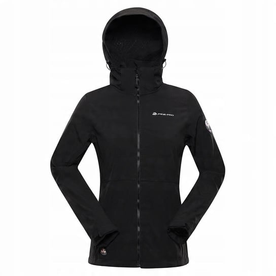 ALPINE PRO Kurtka trekkingowa damska softshell 8000 Meroma czarny r.L ...