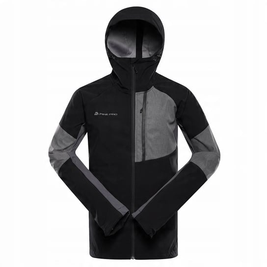 ALPINE PRO Kurtka trekkingowa męska softshell 8000 Esprit 2 czarny r.M ...