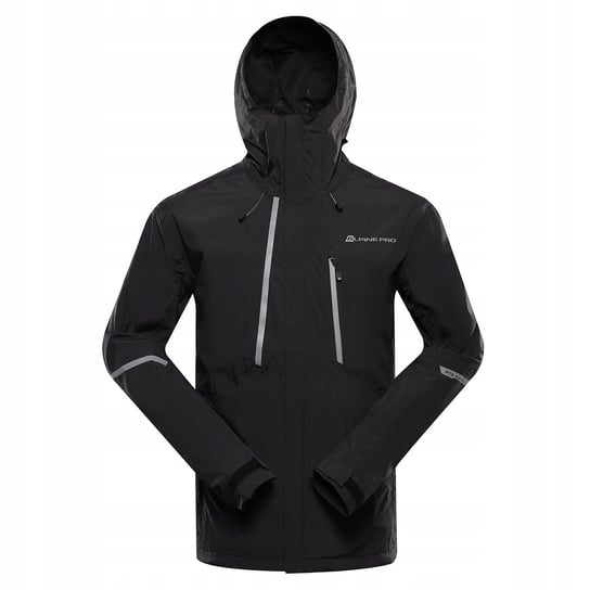 ALPINE PRO Męska kurtka turystyczna 10.000 Norem 2 k.czarny r.XL ...