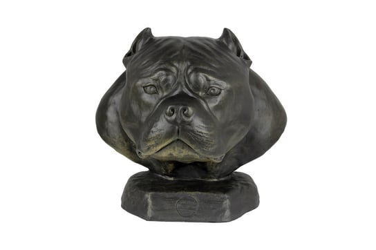 American Bully I - popiersie psa, duża głowa psa do ogrodu, unikatowa ...