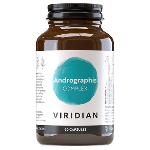 Andrographis Complex Suplement diety, 60 kaps. Viridian | Sklep EMPIK.COM