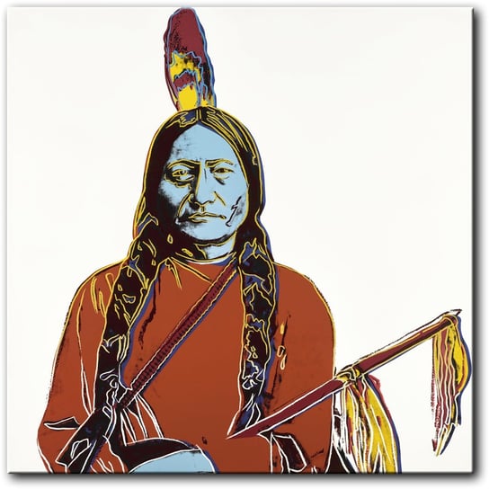 Andy Warhol, Sitting Bull - PR06095 - PRINTORAMA | Sklep EMPIK.COM