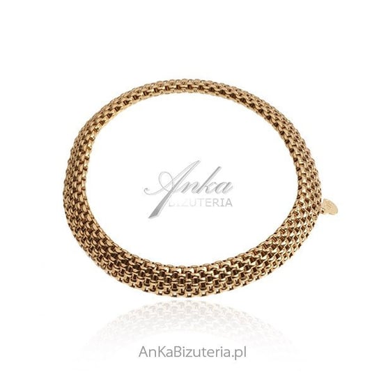 ankabizuteria.pl Srebrna bransoletka pozłacana rozciągana - AnKa ...