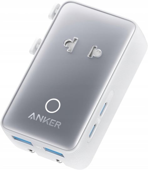 ANKER Nano Adapter Podróżny 5 w 1 USB C A Gniazdko AC 200 Krajów ...
