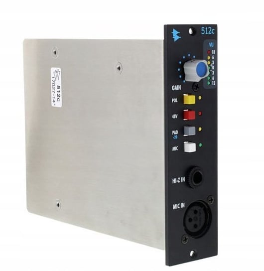 API Audio 512c Mic Pre przedwzmacniacz mikrofonowy 500 65dB LED-VU - Inny producent | Muzyka ...
