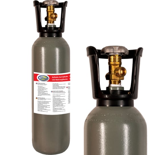 Aqua Nova NCO2-5L Szara Butla CO2 Do Akwarium 5L 3,75kg Pełna - Aqua ...