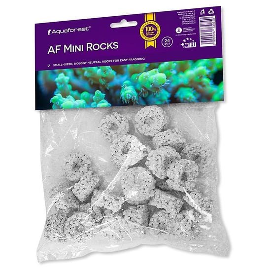 Aquaforest Mini Frag Rocks - Podstawki Pod Korale 24Szt. - AQUAFOREST ...