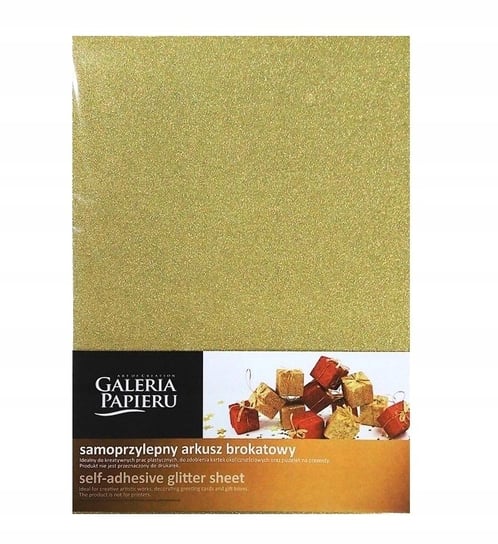 Arkusz Samoprzylepny Brokatowy Antyczne Złoto A4 (10 Arkuszy ) - Inna marka | Sklep EMPIK.COM