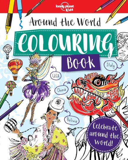 Around the World. Colouring Book - Opracowanie zbiorowe | Książka w Empik