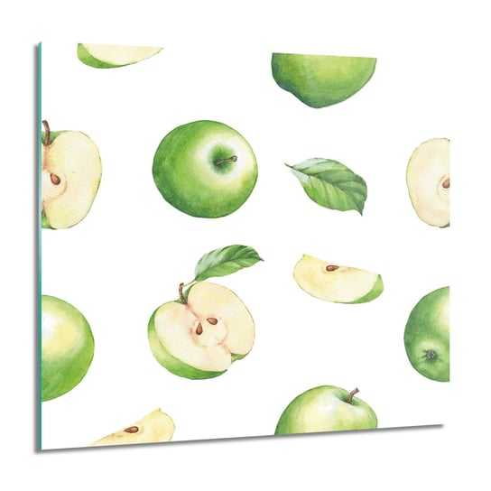 ArtprintCave, Jabłka akwarela Foto szklane ścienne, 60x60 cm ...