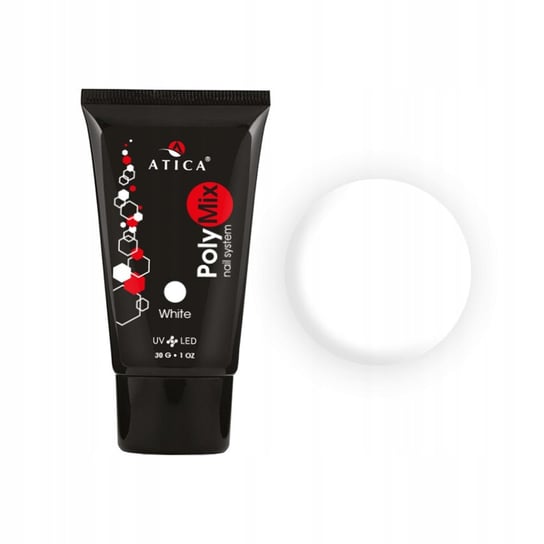 Atica PolyMix White - poligel, 30 ml Polygel akrylożel budujący | Sklep ...