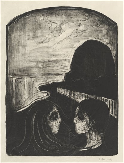 Attraction I (1896), Edvard Munch - plakat 40x60 c / AAALOE - Inna ...