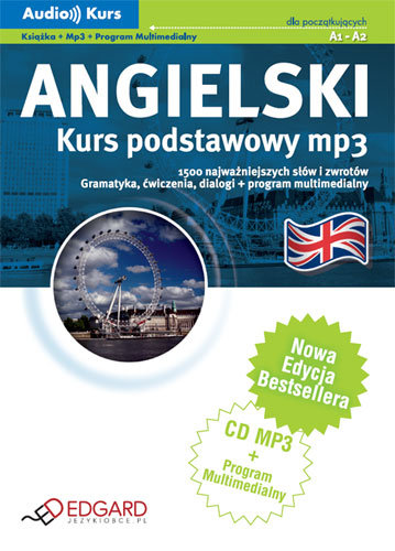 Audio kurs. Angielski. Kurs podstawowy + CD - Opracowanie zbiorowe | Książka w Empik