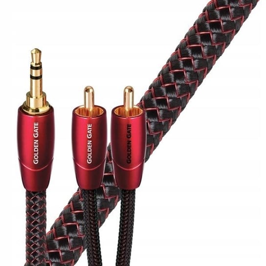 Audioquest Golden Gate JR 0,6 m - kabel audio 3,5 mm jack - 2 x RCA ...