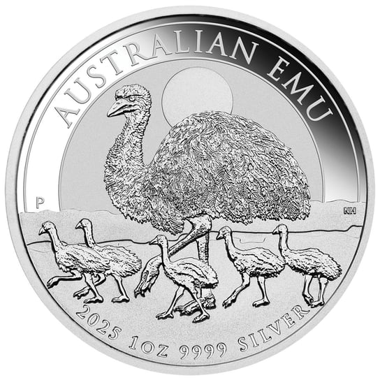 Australijski Emu 1 uncja Srebra 2025 - The Perth Mint | Sklep EMPIK.COM
