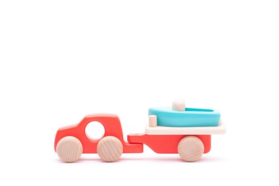 Auto z łódką - Bajo | Sklep EMPIK.COM