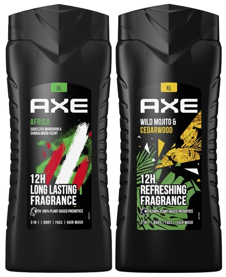 Axe, Żel pod prysznic Mix Wild Mojito + Africa, 2 szt. | Sklep EMPIK.COM
