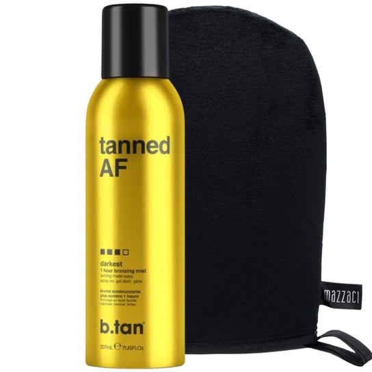 b.tan Tanned Af Bronzing Mist Mgiełka + Rękawica | Sklep EMPIK.COM