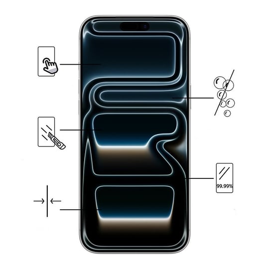 Wzmocnione szkło hartowane do iPhone 17 Pro Max - Inna marka | Sklep ...