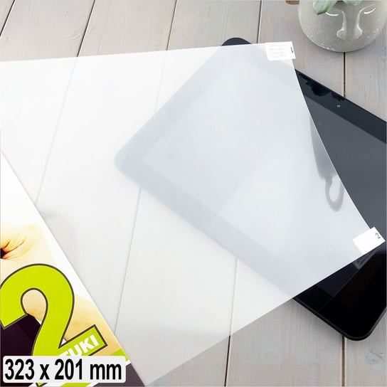 2 x Folia ochronna do na laptop notebook 323x201 mm 32,3 x 20,1 cm 15 ...