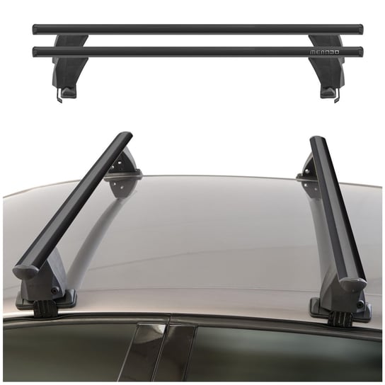 Bagażnik dachowy menabo Delta black TOYOTA Corolla (E120) Sedan 4D rok ...