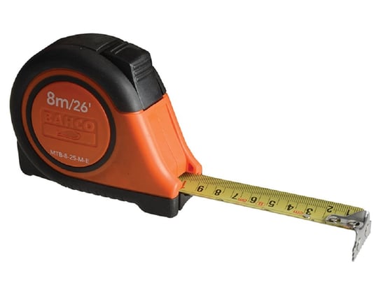 Bahco Miara Zwijana 8 M Taśma Miernicza Miarka Metrówka Mtb-8-25 ...