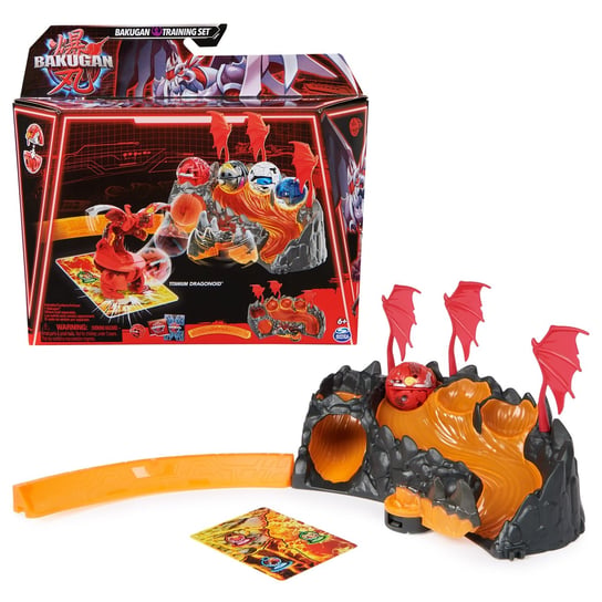 BAKUGAN TRAINING SET CZERWONY TITANIUM DRAGONOID ZESTAW TRENINGOWY Z ...