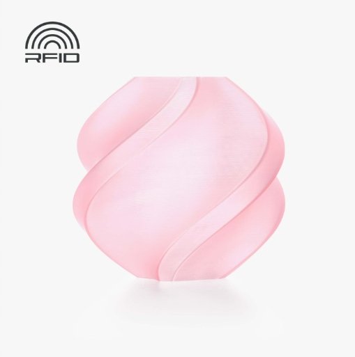 Bambu Lab PLA Translucent 1,75mm 1kg Cherry Pink (13211) SZPULA - Bambu ...