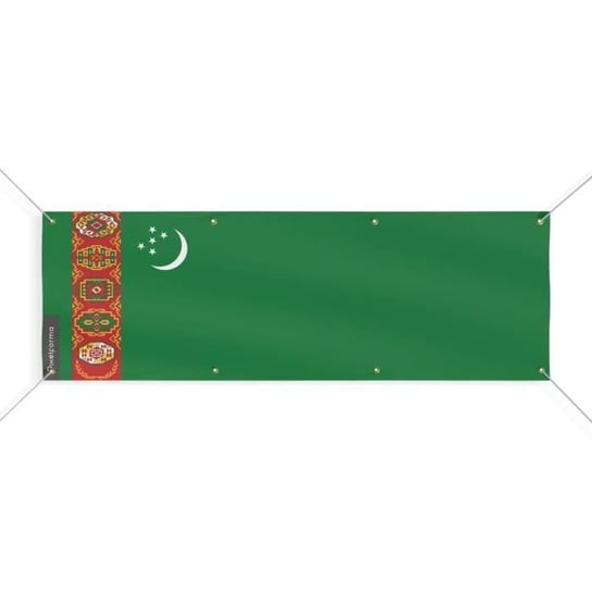 Baner z flagą Zimbabwe, 8 oczek, 50x150 cm - Inny producent (majster PL ...