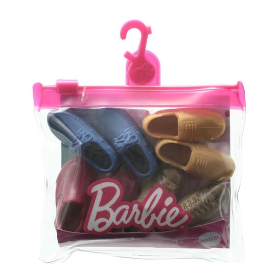 Barbie Fashion Pack - GXJ02 zestaw 4 par butów dla lalek Ken - Barbie ...