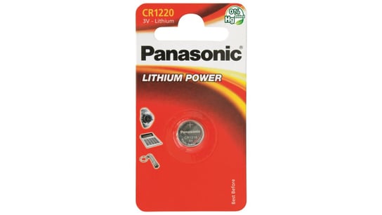 Bateria litowa CR1220 3V - Panasonic | Sklep EMPIK.COM