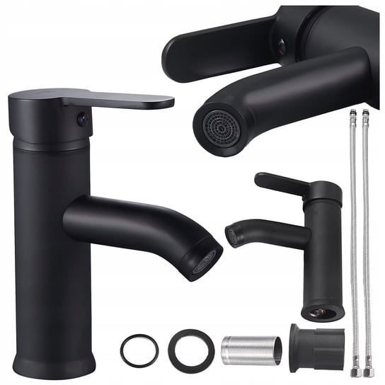 BATERIA UMYWALKOWA ŁAZIENKOWA CUBA NISKA STOJĄCA CZARNA - Hydrosan | Sklep EMPIK.COM