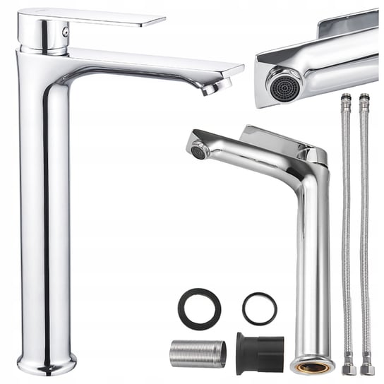 BATERIA UMYWALKOWA ŁAZIENKOWA FARGO-H WYSOKA STOJĄCA CHROM - Hydrosan | Sklep EMPIK.COM