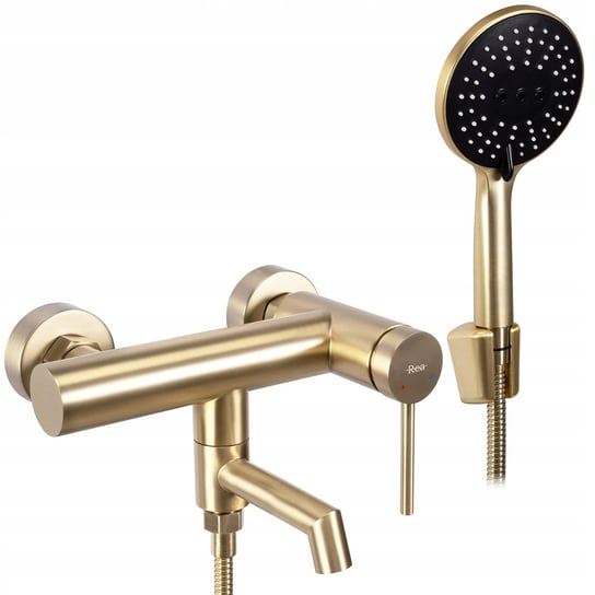 Bateria Wannowa Słuchawka Rea Foss Gold Brush Złota Szczotkowana - Rea ...