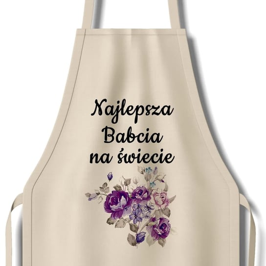 Bawełniany Fartuch Kuchenny Najlepsza Babcia Dzień Babci Prezent Wiele ...