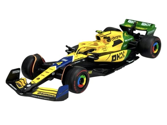 Bburago Mclaren Formula 1 Team Mcl38 Gp Monaco #4 Lando Norris 38214 1: ...