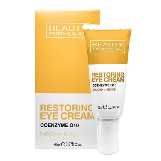 Beauty Formulas, Krem pod oczy odbudowujący z koenzymem Q10, 20ml ...