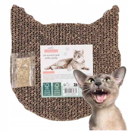 Bezpieczny Drapak Dla Kota Ma Ego Du Ego Kartonowy Solidny + Kocimi Tka - Inna marka | Sklep ...