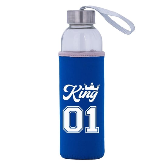 Bidon Szklany Niebieski 40 (King01) - Rezon | Sklep EMPIK.COM