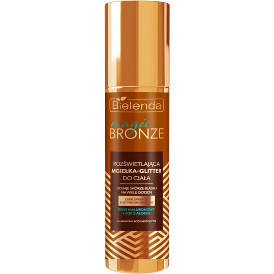 Bielenda MAGIC BRONZE, Rozświetlająca mgiełka-glitter do ciała, 75ml ...