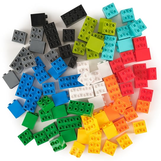 Big Briks Basic Builder Set #1, klocki klasy premium, kompatybilne z ...