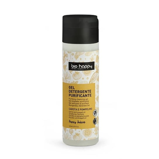 Bio Happy, Żel do mycia twarzy Marchewka i Grejpfrut, 200 ml | Sklep ...