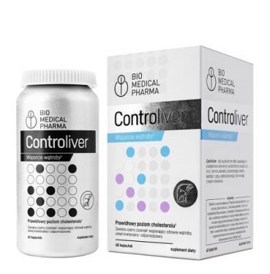 Bio Medical Pharma, Controliver, Suplement diety, 60 kapsułek | Sklep EMPIK.COM