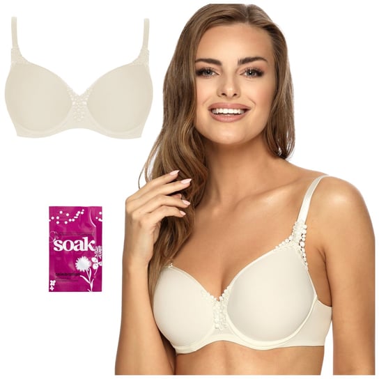 Biustonosz Viania Carola Spacer Ecru - 75D - Viania | Moda Sklep EMPIK.COM