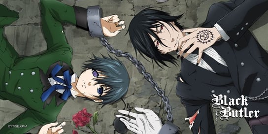 Black Butler XXL Mousepad Ciel x Sebastian - Inna marka | Sklep EMPIK.COM